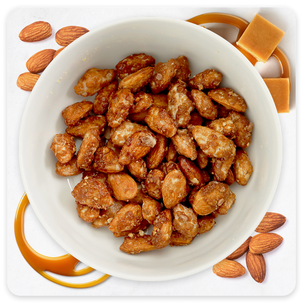 Almonds Caramel Coated